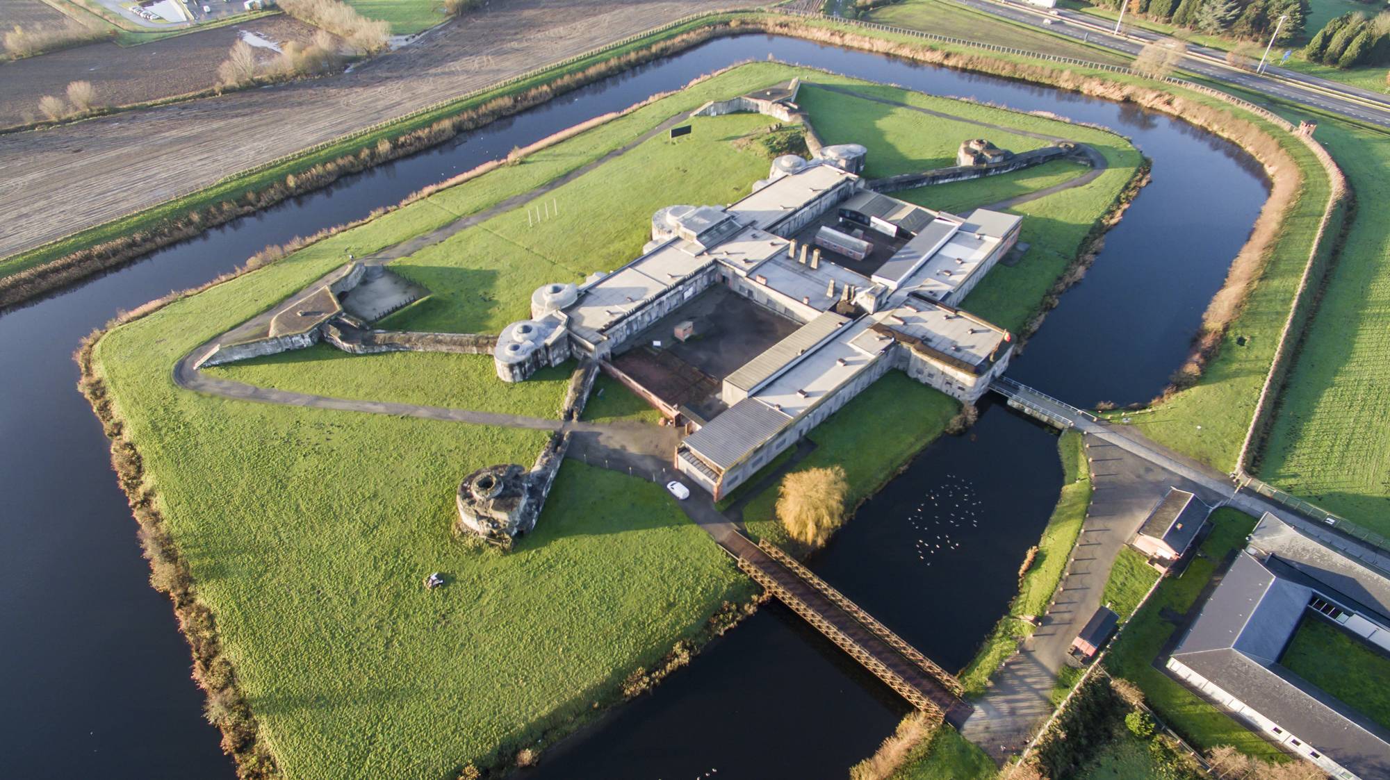 Fort van Breendonk in beeld gebracht | Dronefoto’s, video & 3D-model